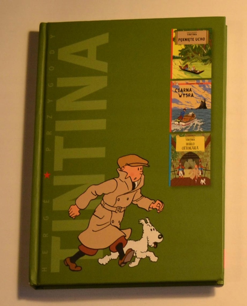 Przygody Tintina Zbiorczy integral zielony - 7690745396 - oficjalne archiwum Allegro
