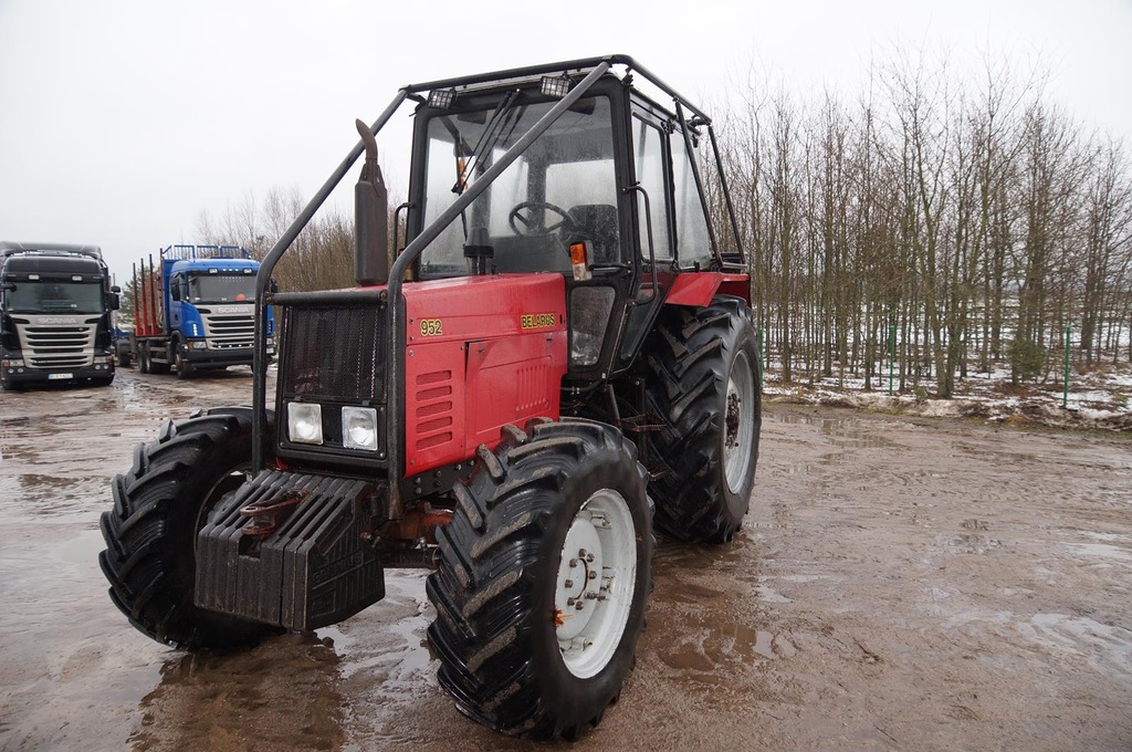 Belarus MTZ 952 ciągnik leśny - 7155990924 - oficjalne archiwum Allegro