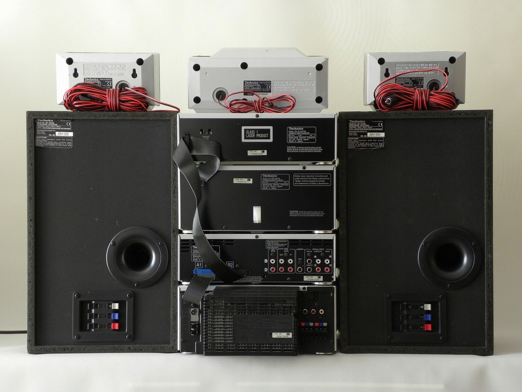 TECHNICS SC-EH760 - piękna i mocna wieża / KOMPLET - 7680580982 ...