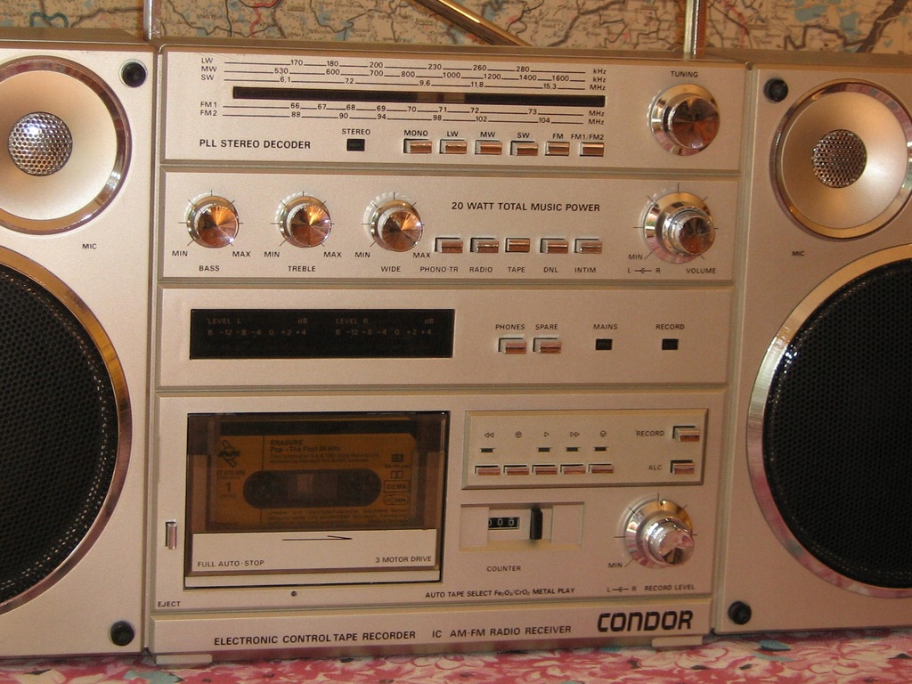 Radiomagnetofon Condor kultowy wynalazek lat PRL-u - 7702969051 ...