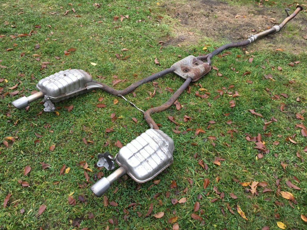 Audi A4 B7 2 0tfsi Quattro Tłumik Wydech Kompletny 7086131358