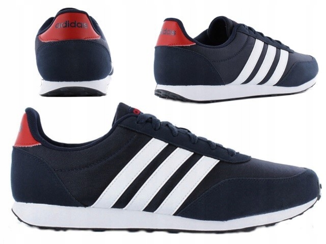 CG5706 MĘSKIE BUTY ADIDAS V RACER roz 42 GRANATOWE - 7086979209 ...