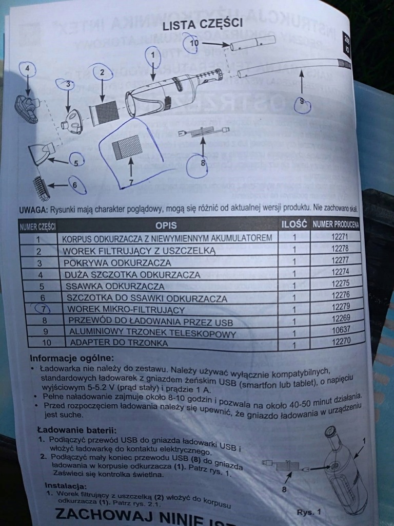 Intex CL1704 Zestaw Czyszczący do Basenu Odkurzacz - 7495631967 ...