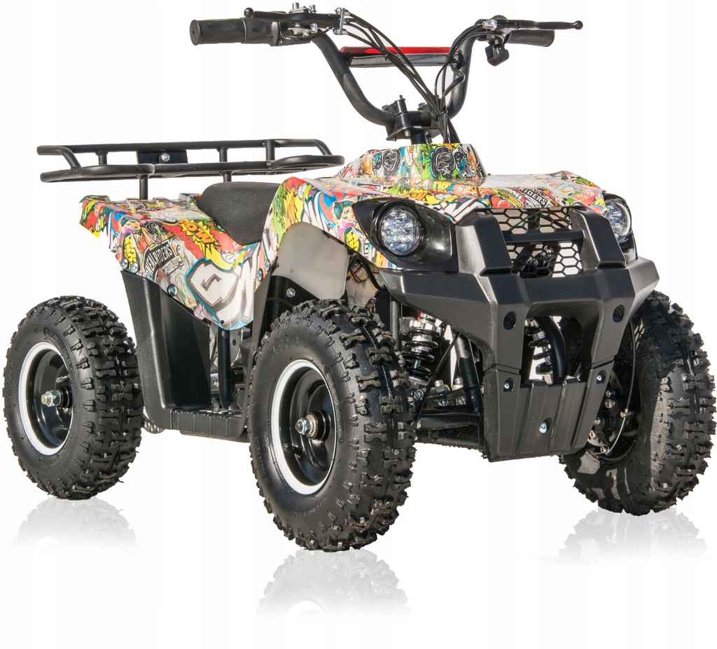 MINI QUAD ELEKTRYK M9 800W ŚWIATŁA LED WYSYŁKA PL - 7492260618 ...