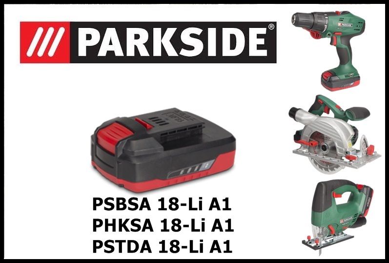 AKUMULATOR BATERIA 18V PARKSIDE 18V Li PAP 18 A1 - 7097570148 ...