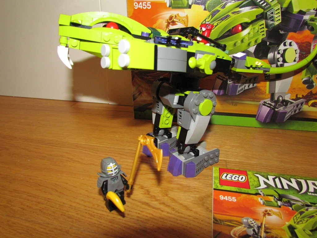 LEGO 9455 Ninjago Fangpyre Mech kompletny - 7674132221 - oficjalne ...