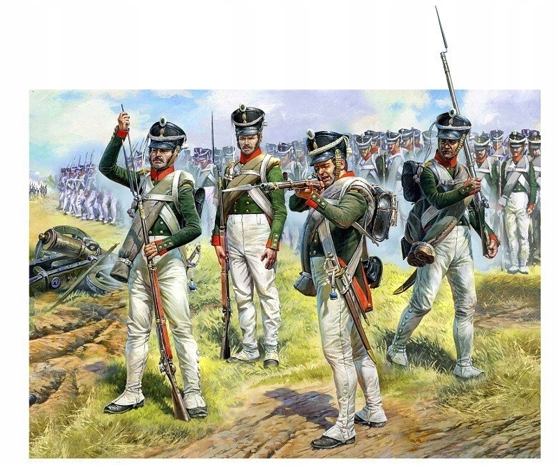 Russian Line Infantry Napoleonic - 7541353444 - oficjalne archiwum Allegro