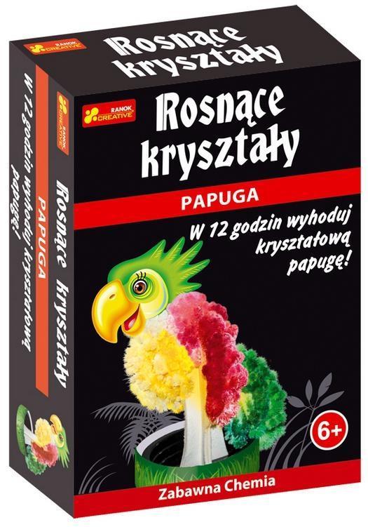 ROSNĄCE KRYSZTAŁY. PAPUGA, RANOK-CREATIVE - 7258690738 - oficjalne archiwum Allegro