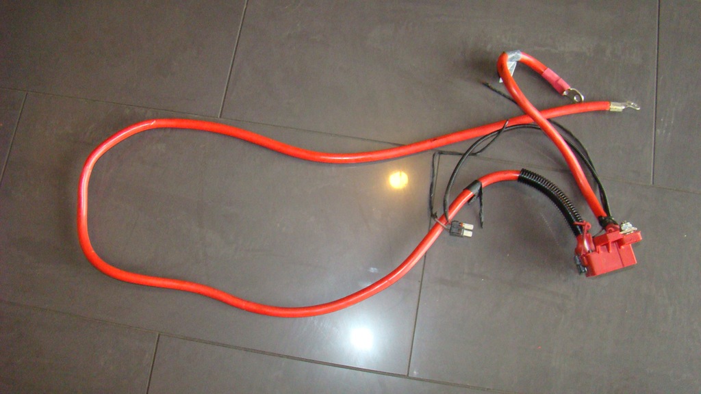 BMW E 60 KLEMA PLUSOWA PRZEWÓD AKUMULATORA 9127768 - 7226117150 ...