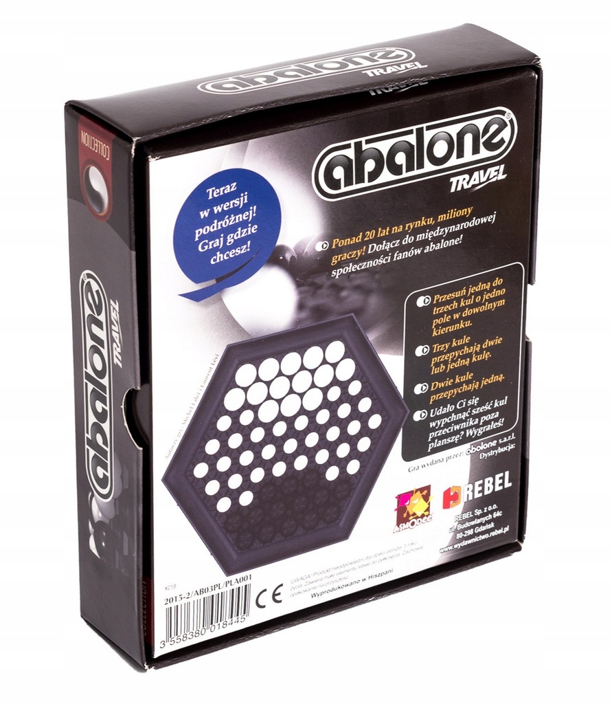 Abalone travel - gra logiczna - 6787870964 - oficjalne archiwum Allegro