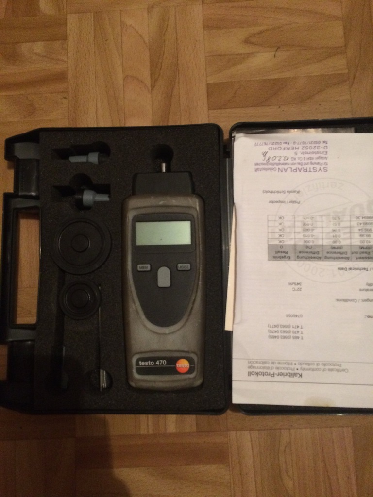 Tachometr Testo 470 z niemiec - 7197410078 - oficjalne archiwum Allegro