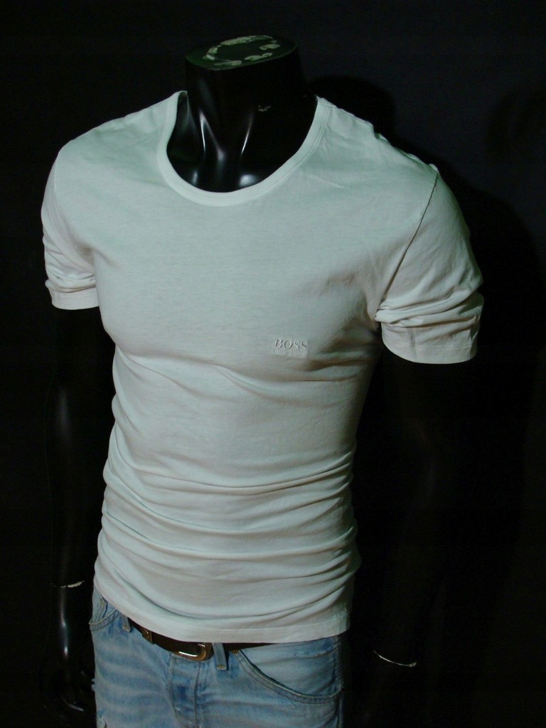 HUGO BOSS KOSZULKA MĘSKA T-SHIRT BASIC - 7586606606 - oficjalne ...