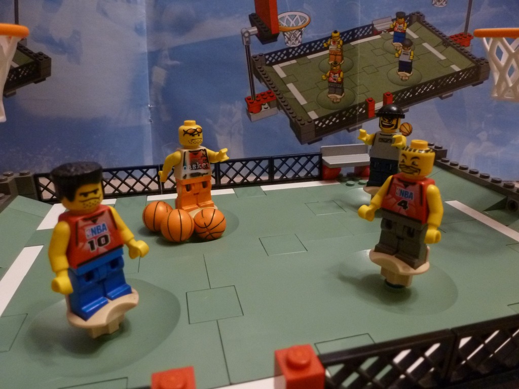 LEGO Koszykówka 3431 Boisko BASKETBALL street 2003 - 7095634860 ...