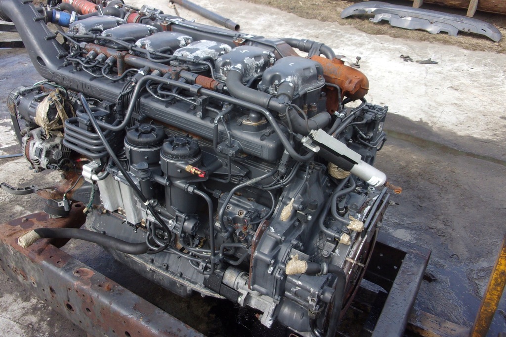 SILNIK SCANIA R 440 480 XPI DC1310 EURO 5 2011R - 7096429162 ...