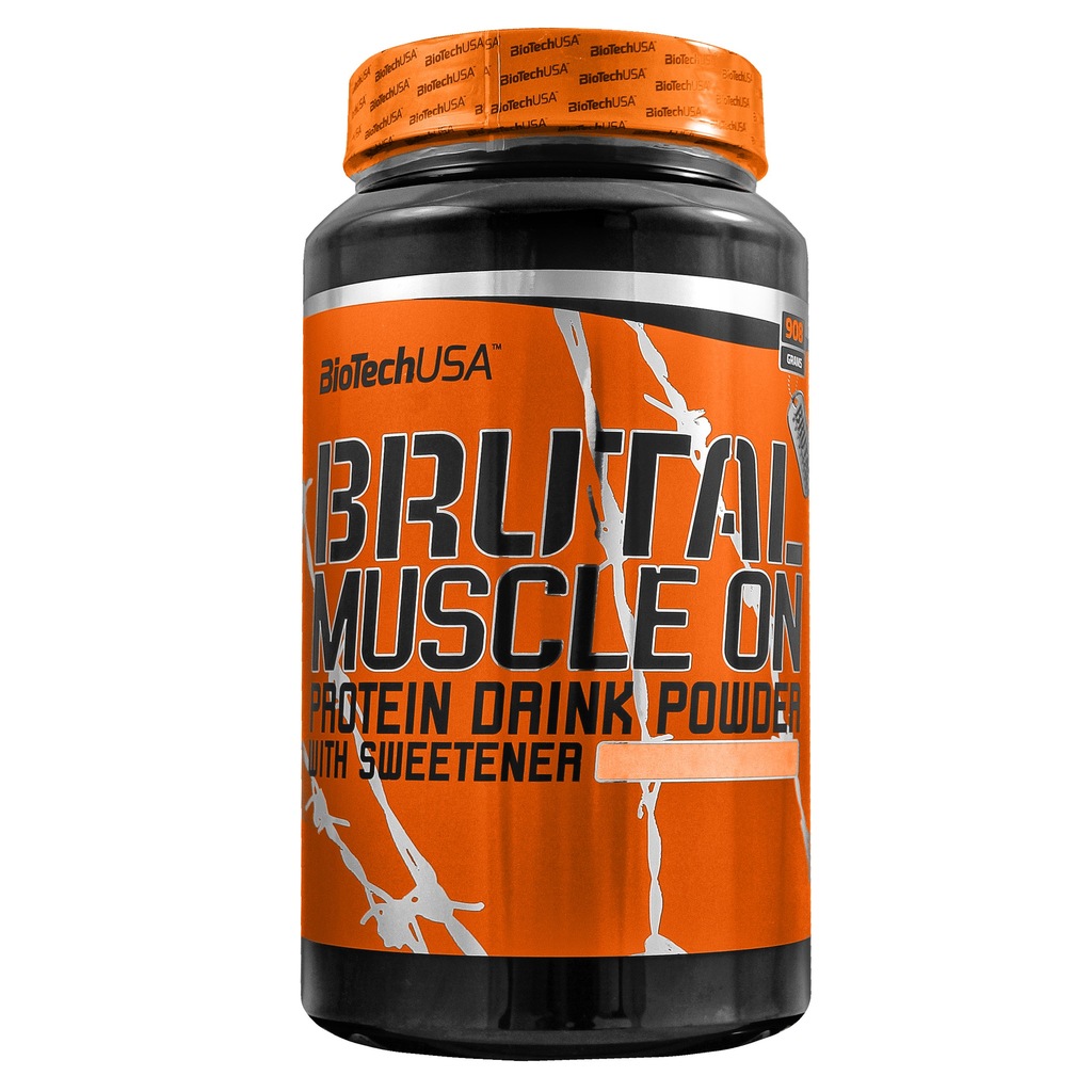 BIOTECH BRUTAL MUSCLE ON 908G BIAŁKO PROTEIN WHEY - 6861702187 ...