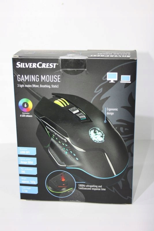 SILVERCREST GAMING MOUSE - 7750636893 - oficjalne archiwum Allegro