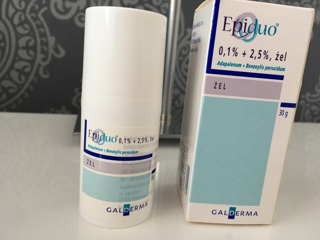 EPIDUO 30g z pomką skuteczny lek na trądzik - 7188846544 - oficjalne ...