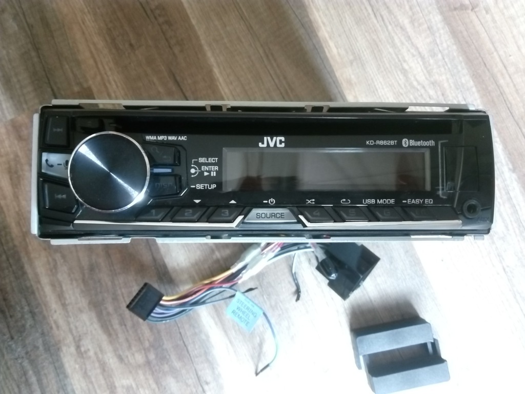 Radio JVC KD-R862BT 4x50W, Bluetooth, USB, AUX, CD - 7208867413 - oficjalne archiwum Allegro