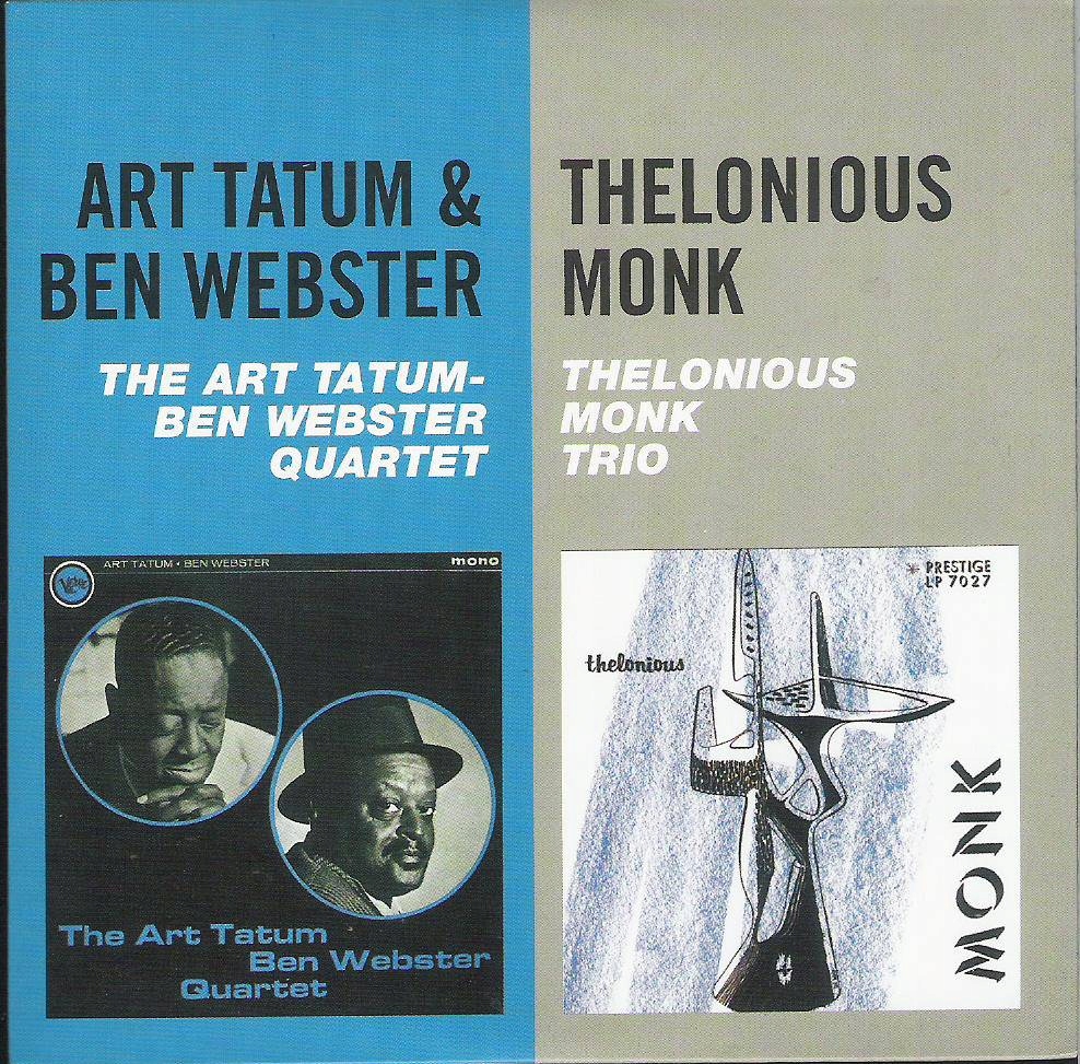 TATUM- WEBSTER Quartet + MONK Thelonious Monk Trio - 7704405310 ...