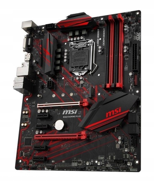 Płyta MSI B360 GAMING PLUS + Intel Core i5-8600K - 7576162683 ...