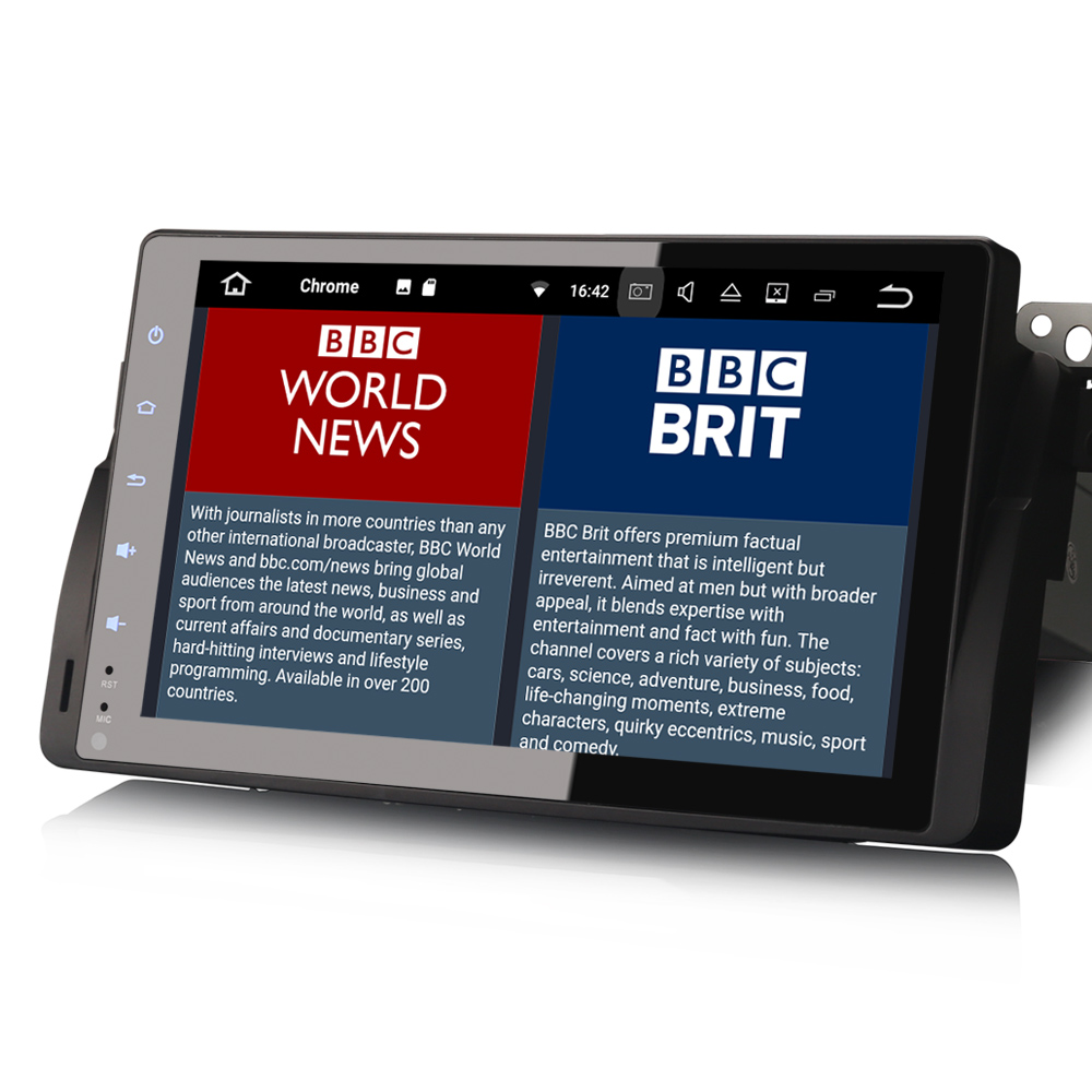 Radio DAB+ Tablet Android GPS DVD USB SD BMW 3 E46 - 7347497630 ...