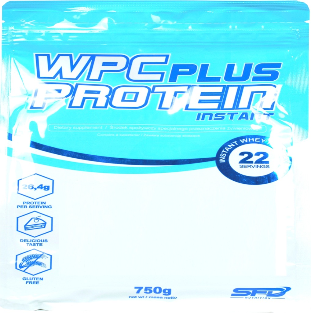 SFD WPC PROTEIN PLUS V3 BIAŁKO 750g NATURALNY - 6793879923 - oficjalne archiwum Allegro