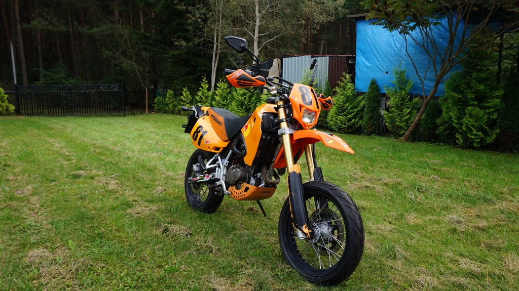 Hyosung XRX 125 SM Supermoto 13tyś.przebiegu - 7238268385 - oficjalne ...