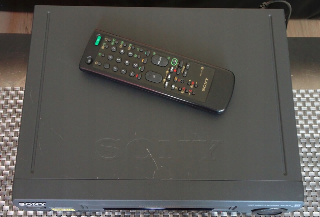 SONY SLV-SX10 +Pilot - PAL MESECAM NTSC - Jak Nowy - 7605387431 - oficjalne archiwum Allegro