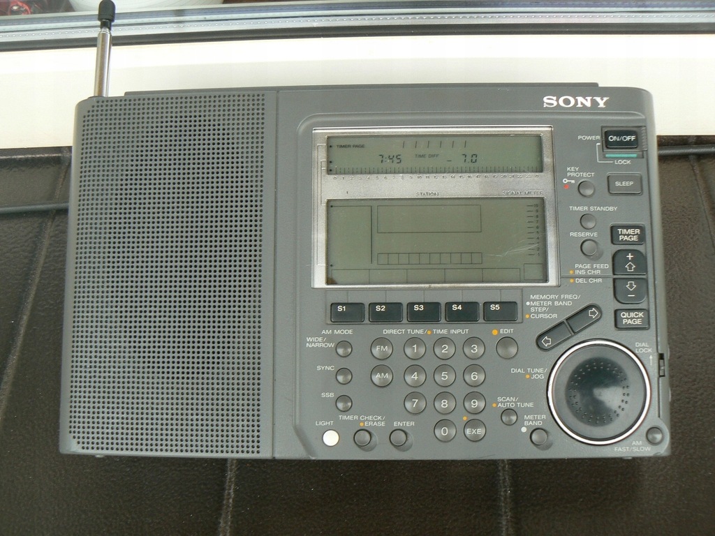 Radio globalne SONY ICF-SW77 - 7563912029 - oficjalne archiwum Allegro