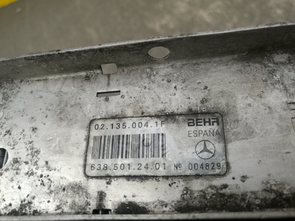 + MERCEDES VITO 638 CHŁODNICA WODY 6385012401 - 6996858674 - oficjalne ...