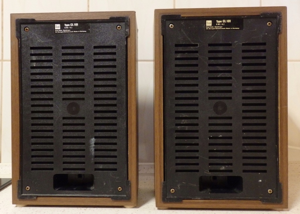 Kolumny głośnikowe DUAL CL 101 6W VINTAGE - 7430088709 - oficjalne ...