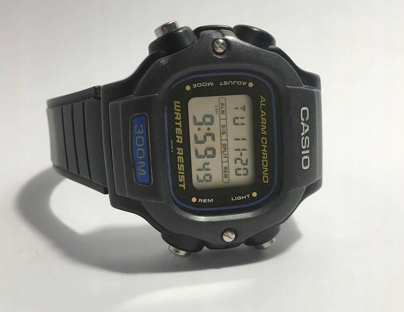 MĘSKI ZEGAREK VINTAGE CASIO DW-340 WR300 - 7683228926 - oficjalne ...