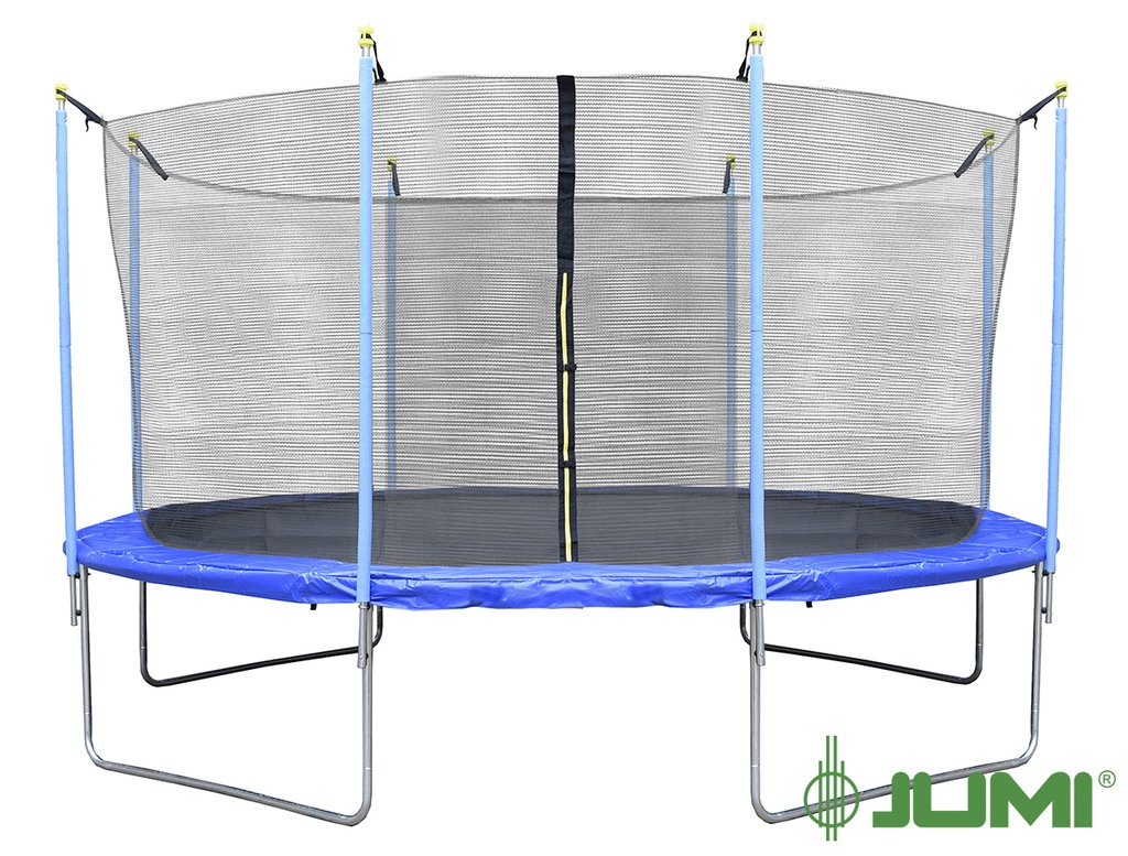 Trampolina ogrodowa 12ft 374cm z siatką PROMO JUMI - 7254089102 - oficjalne archiwum Allegro