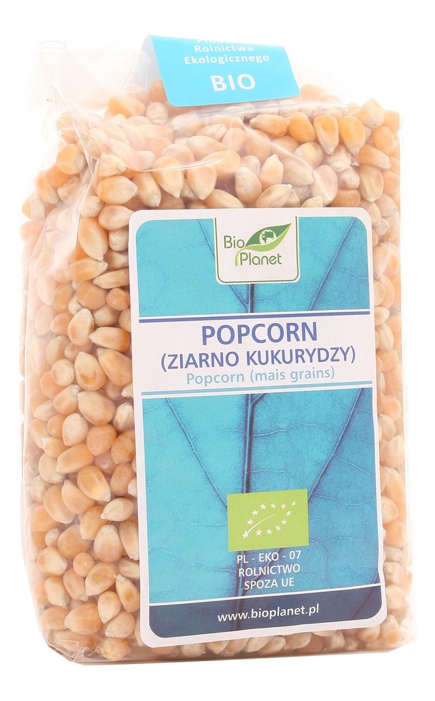 Popcorn - ziarno kukurydzy ekologiczne BIO - Bio P - 6876067650 ...