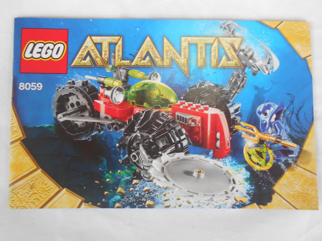 Instrukcja LEGO Atlantis Seabed Scavenger 8059 - 6928681912 - oficjalne ...