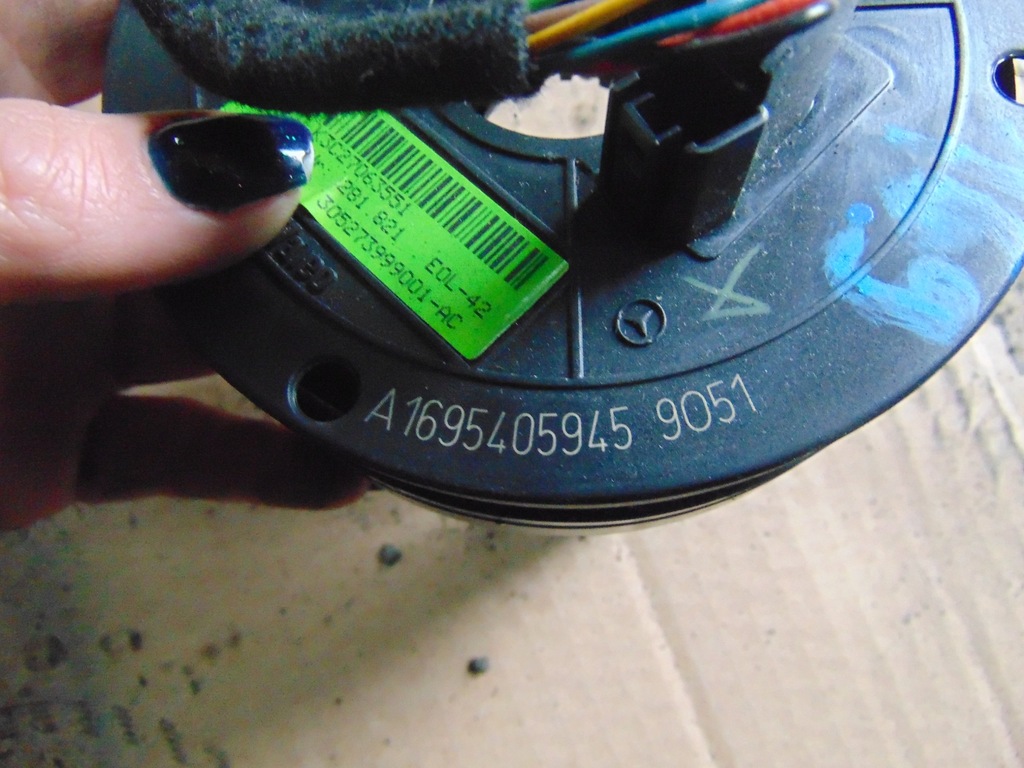 MERCEDES W169 TAŚMA CZUJNIK A1694640818 1695405945 - 7190073823 ...