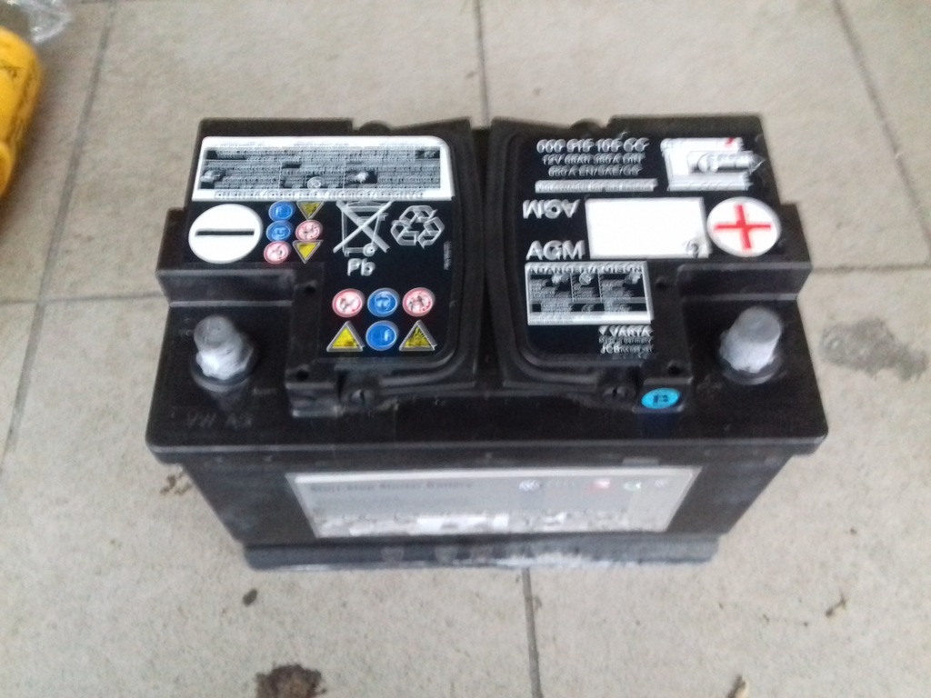 AKUMULATOR VW AUDI AGM 68AH 380A 000915105CC - 7158806005 - oficjalne ...