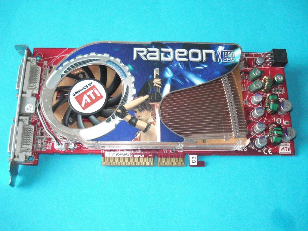ATI Radeon X1950 PRO 256MB DDR3/ 256bit AGP - 7316694412 - oficjalne ...