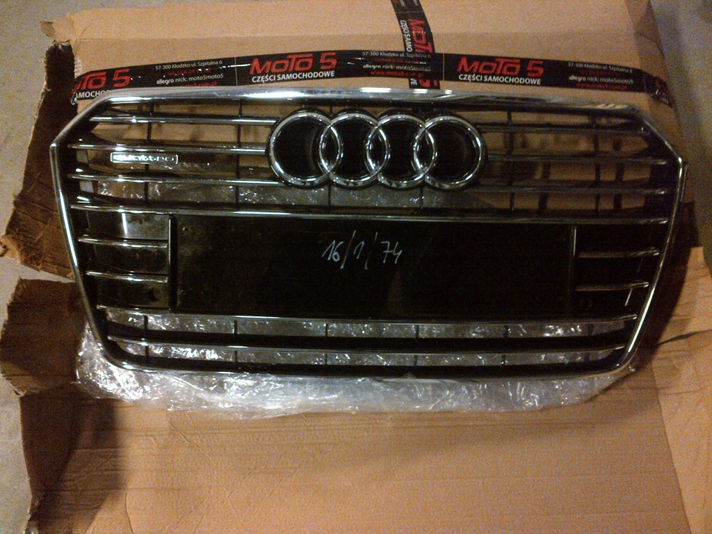 Audi a7 grill oryginał lift - 7278782144 - oficjalne archiwum Allegro