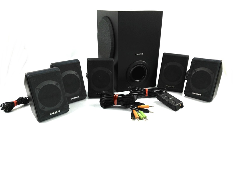 GŁOŚNIKI KOMPUTEROWE CREATIVE P580 / 45W / 5.1 - 7283767101 - oficjalne ...