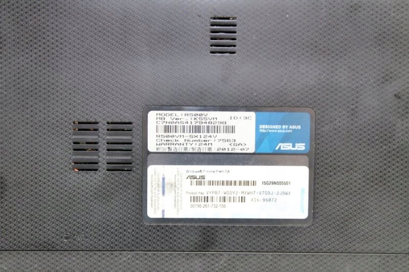 LAPTOP ASUS R500V - 7426629107 - oficjalne archiwum Allegro