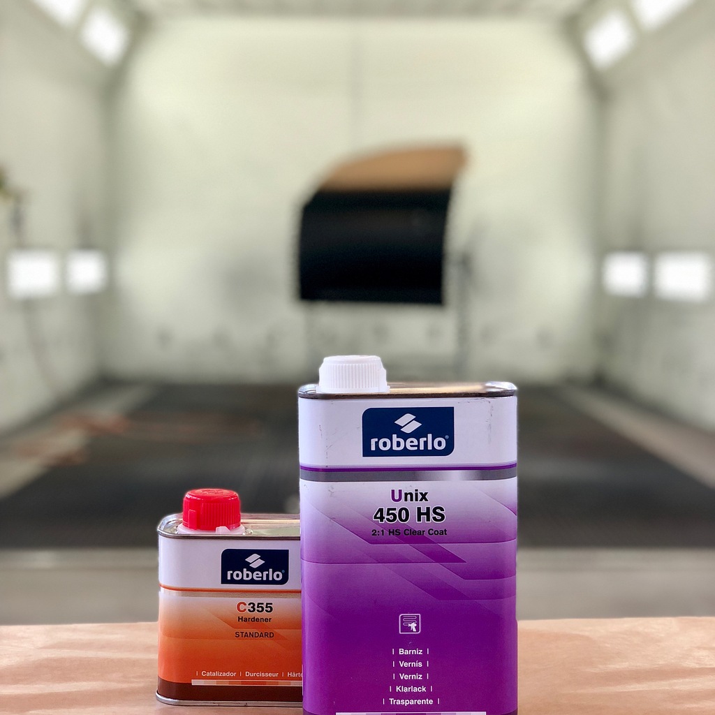 Lakier bezbarwny roberlo UNIX 450 5L + UTW - 7426955134 - oficjalne archiwum Allegro