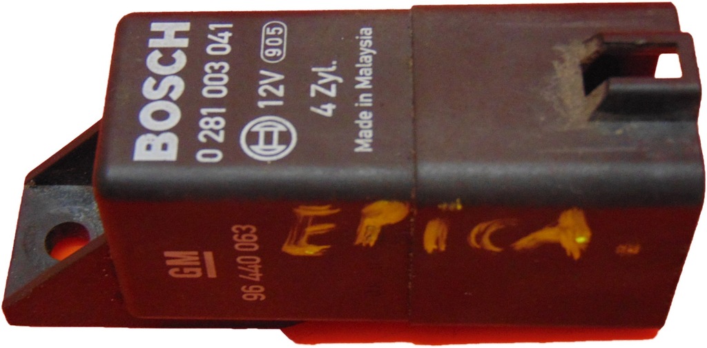 PRZEKAŹNIK ŚWIEC ŻAROWYCH CHEVROLET 0281003041 - 6786656831 - oficjalne ...