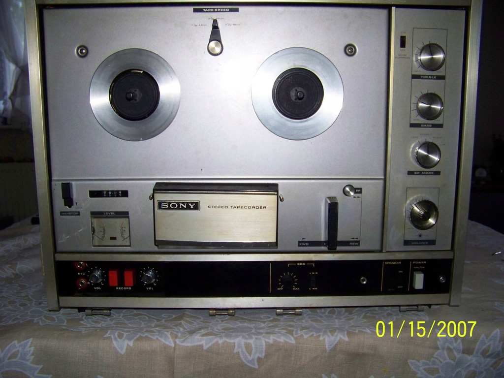 MAGNETOFON SZPULOWY SONY TC-540 - 7733555571 - oficjalne archiwum Allegro