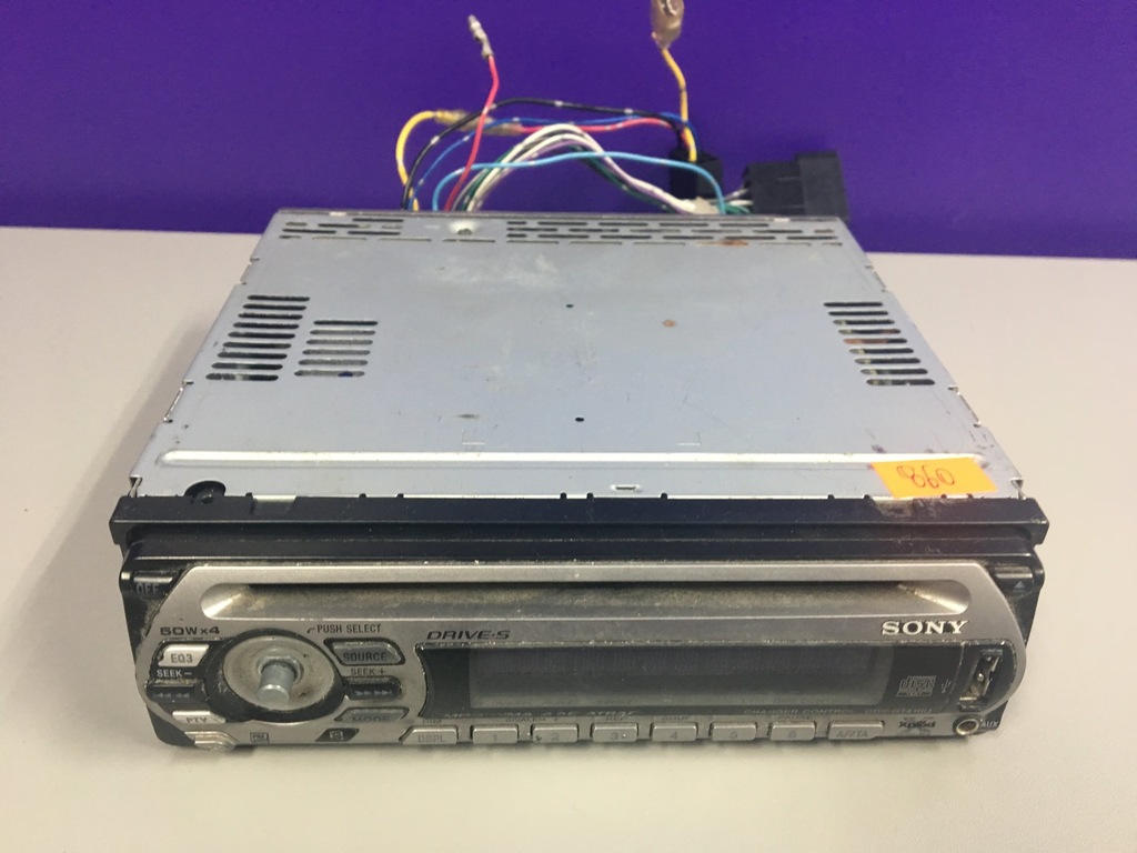 RADIO SAMOCHODOWE SONY CDX-GT410U KOSTKI!860J - 7150919135 - oficjalne archiwum Allegro