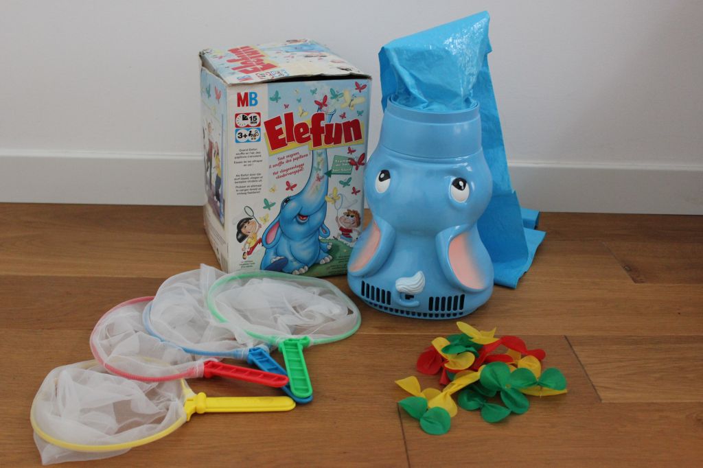 HASBRO ELEFUN _gra zręcznościowa łapanie motylków - 7354821394 ...