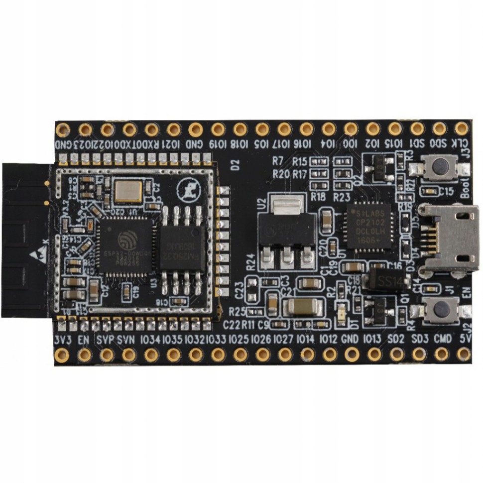 ESP32 DevKitC płytka z WiFi USB/UART WROOM32 - 7175020249 - oficjalne ...