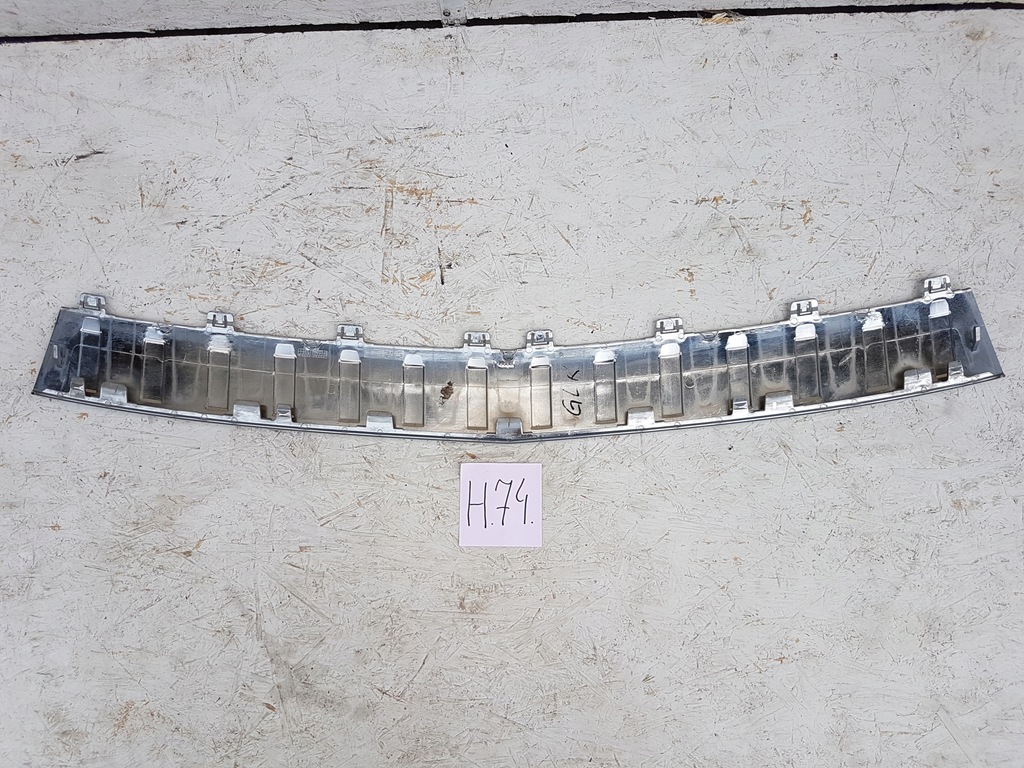 NAKŁADKA ZDERZAKA CHROM GLK MERCEDES A2048850411 - 7488589292 ...