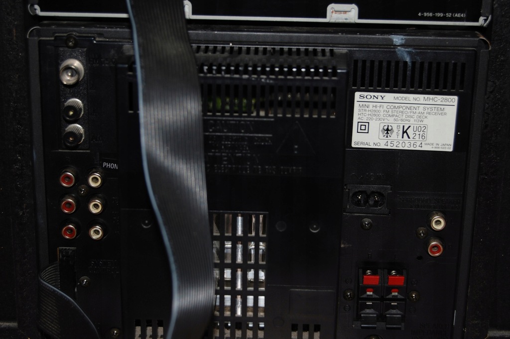 Sony MHC -2800 z głośnikami i pilotem - 7569145764 - oficjalne archiwum ...