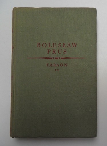 Faraon B Prus Biografie, wspomnienia (13365262496) | Książka Allegro
